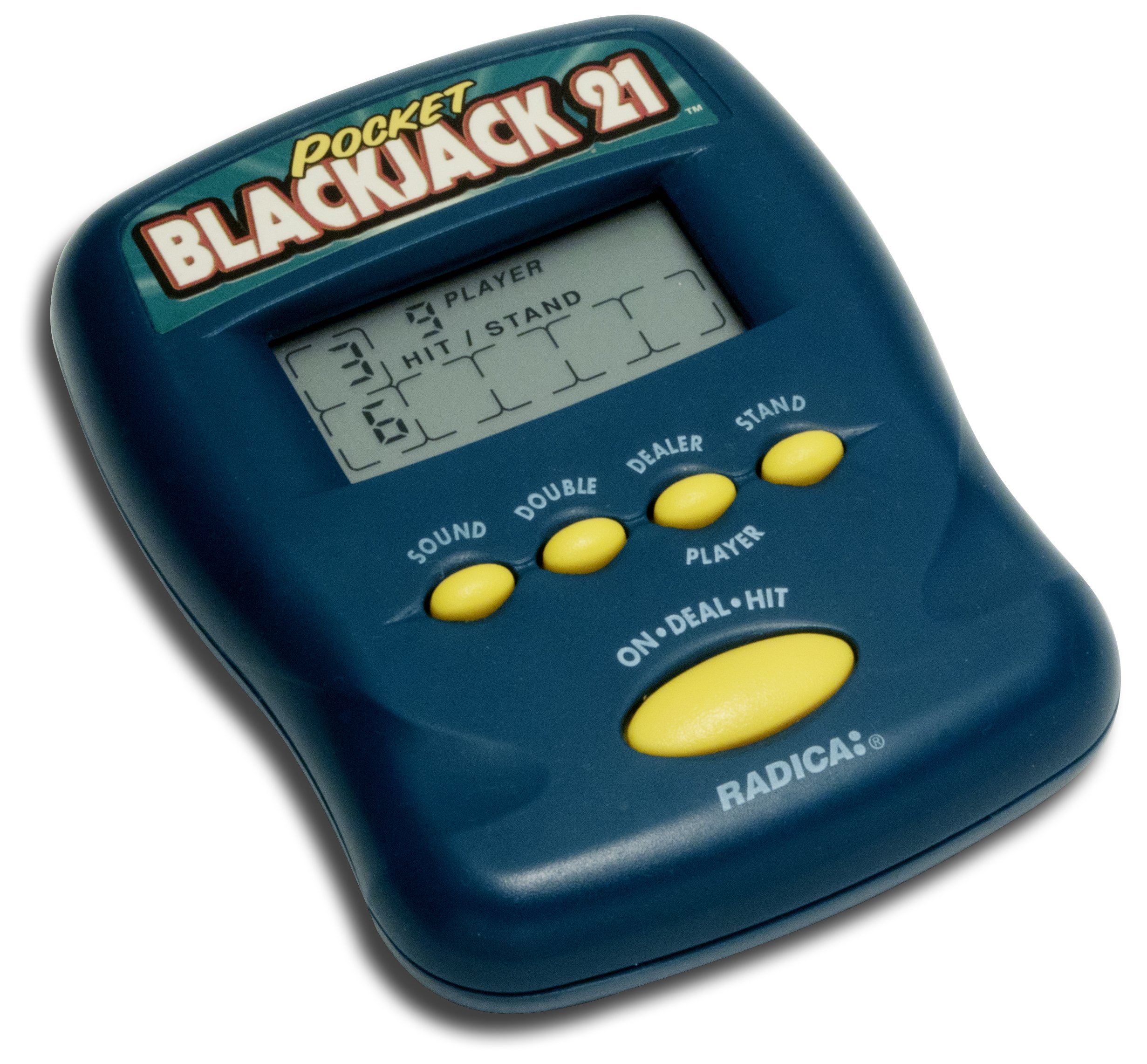 Pocket Blackjack 21 Electronic Handheld Game (1997 Edition)