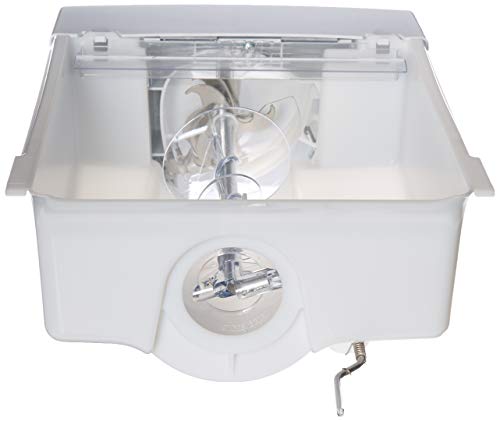 GE WR17X12091 Genuine OEM Ice Bucket Assembly (White) for GE Refrigerators