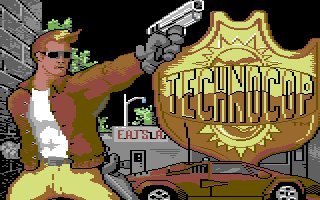 Techno Cop (1988) by U.S. Gold for Commodore 64/128 - For Commodore 1541 Floppy Disk Drive (and compatible)