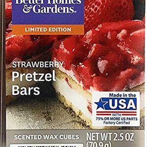 Better Homes & Gardens Scented Wax Cubes, 2.5 oz (Strawberry Pretzel Bars, 2.5 Oz)