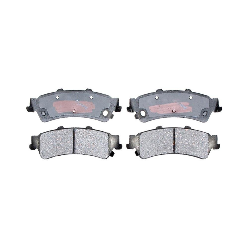 ACDelco Silver 14D792CH (19286100) Ceramic Rear Disc Brake Pad Set with Hardware