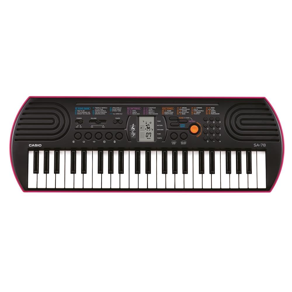 Casio Keyboard, 23.8" (SA-78H5)