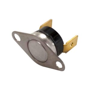 miller 086323 thermostat, no close 125f open 105f flange faston