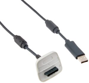 generic gray usb charging cable for xbox 360 controllers