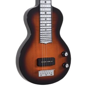 recording king rg-32-sn lap steel guitar, sunburst