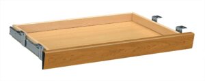 hon angled center drawer, 26 by 15-3/8 by 2-1/2-inch, harvest