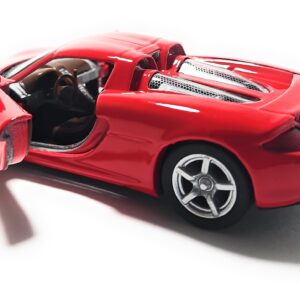 KiNSMART Porsche Carrera GT Red 5" 1:36 Scale Die Cast Metal Model Toy Race Car