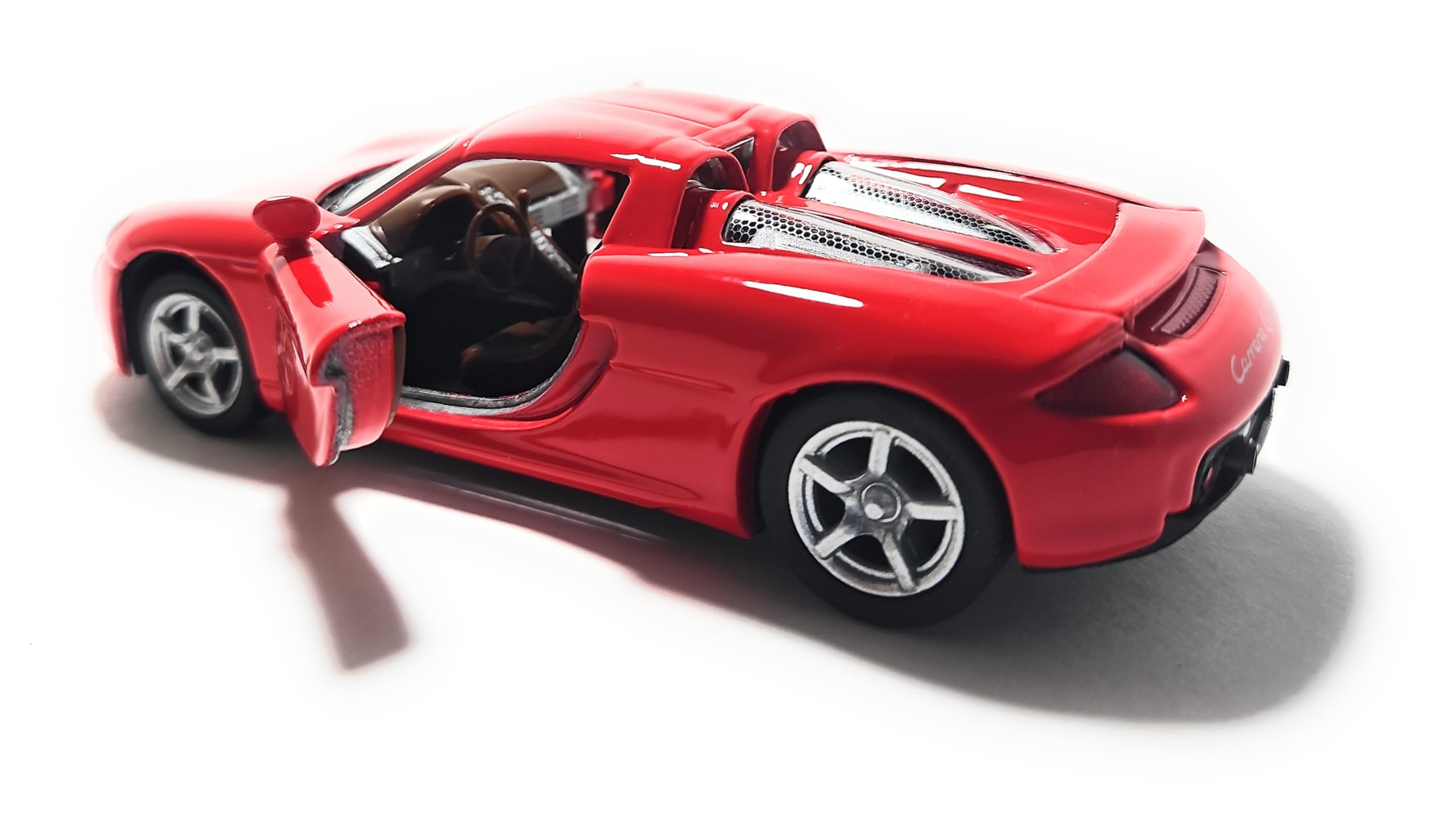 KiNSMART Porsche Carrera GT Red 5" 1:36 Scale Die Cast Metal Model Toy Race Car