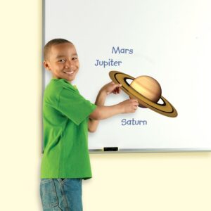 Learning Resources Giant Magnetic Solar System, Whiteboard Display, 13 Piece Set