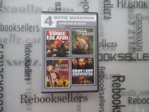 4 movie marathon: classic war collection (wake island / to hell and back / battle hymn / gray lady down)