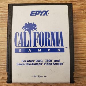 Epyx California Games for Atari 2600, 7800 and Sears Tele-games Video Arcade