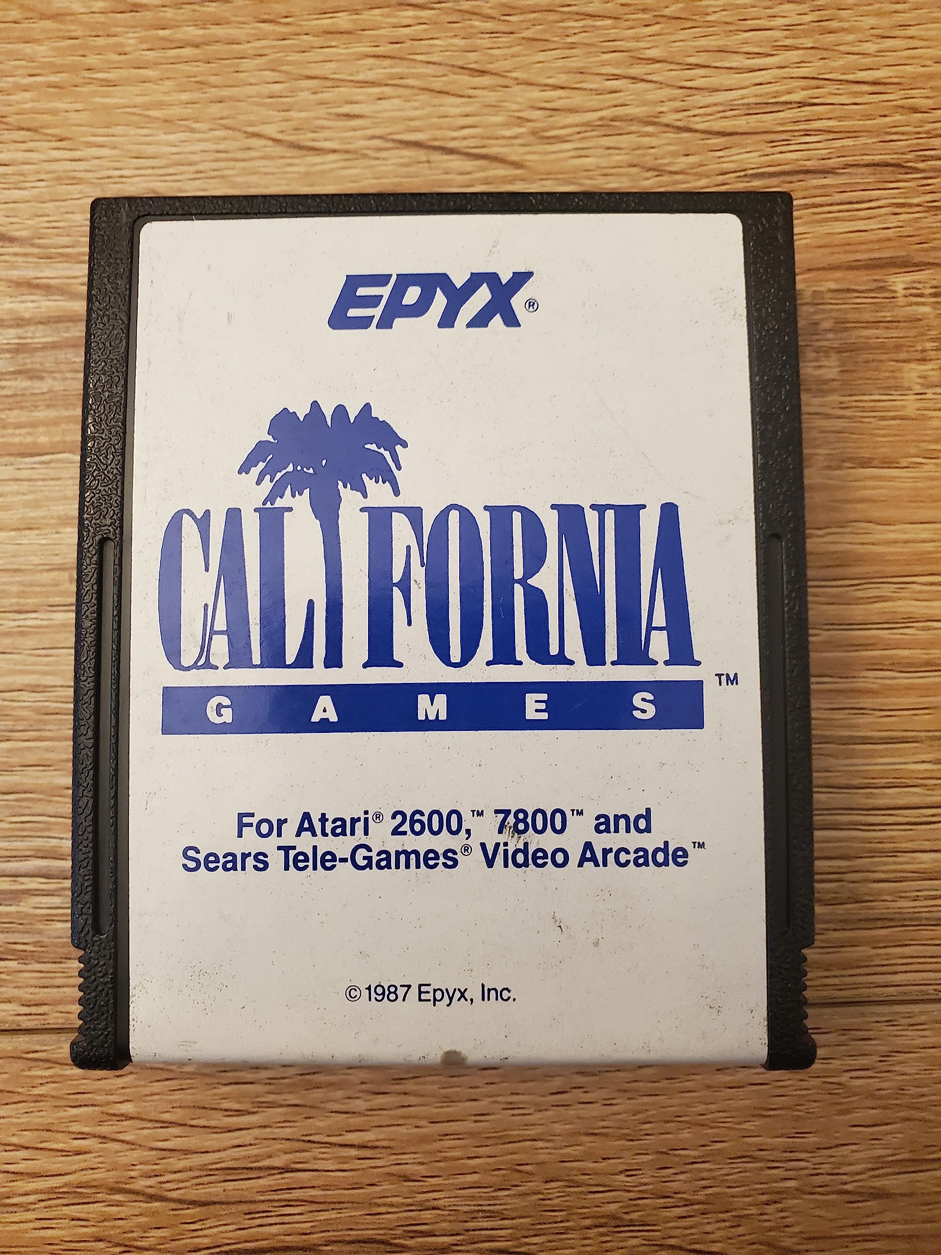 Epyx California Games for Atari 2600, 7800 and Sears Tele-games Video Arcade