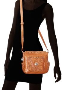 American West Leather Harvest Moon All Access Bag