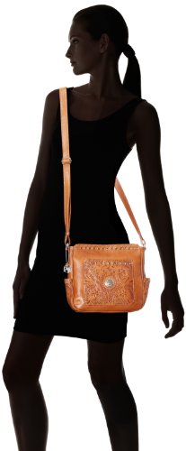 American West Leather Harvest Moon All Access Bag