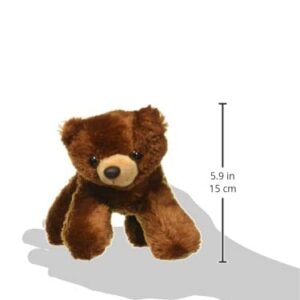 Aurora® Adorable Mini Flopsie™ Barnsworth™ Stuffed Animal - Playful Ease - Timeless Companions - Brown 8 Inches