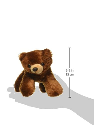 Aurora® Adorable Mini Flopsie™ Barnsworth™ Stuffed Animal - Playful Ease - Timeless Companions - Brown 8 Inches