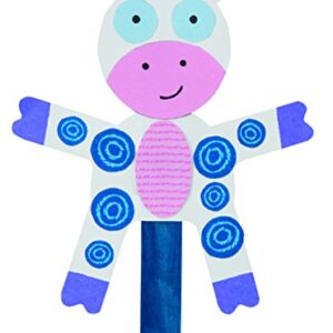 ALEX Toys Little Hands Pop Stick Art Craft Kit, Create Cute Animal and Flower Puppets, Allows Children to be Creative and Use their Imagination, For Ages 3 and up