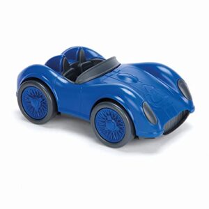 green toys race car - blue