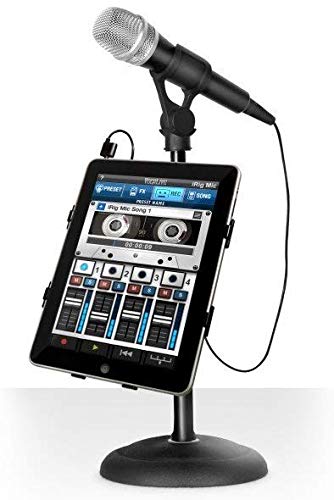 IK Multimedia iRig Mic Handheld Condenser Microphone for Mobile Devices, Metal Housing, 3.5mm Jack for iPhone, iPad, iPod Touch, and Android Devices Plus Headphone Output