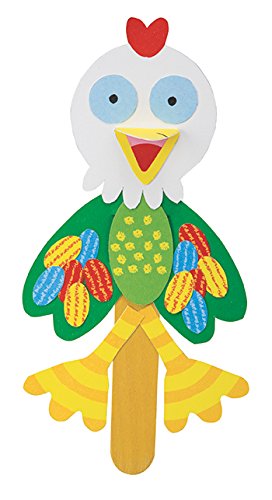 ALEX Toys Little Hands Pop Stick Art Craft Kit, Create Cute Animal and Flower Puppets, Allows Children to be Creative and Use their Imagination, For Ages 3 and up