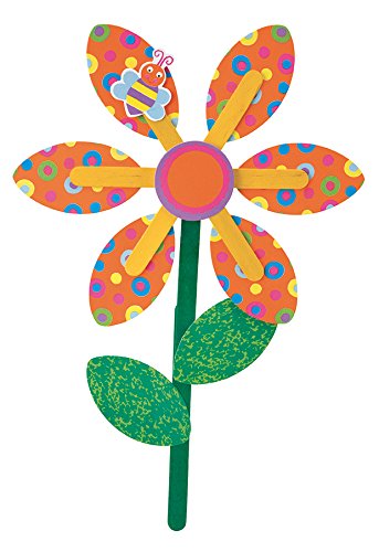 ALEX Toys Little Hands Pop Stick Art Craft Kit, Create Cute Animal and Flower Puppets, Allows Children to be Creative and Use their Imagination, For Ages 3 and up