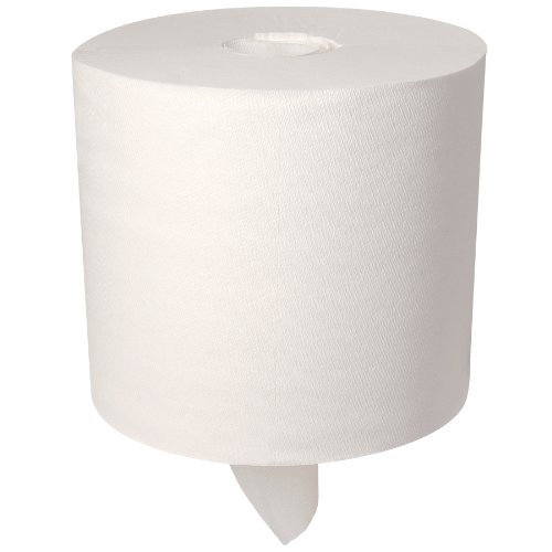 SOFPULL CENTERPULL HIGH-CAPACITY PAPER TOWELS BY GP PRO (GEORGIA-PACIFIC), 28143, WHITE, 4 ROLLS PER CASE, 567 TOWELS PER ROLL