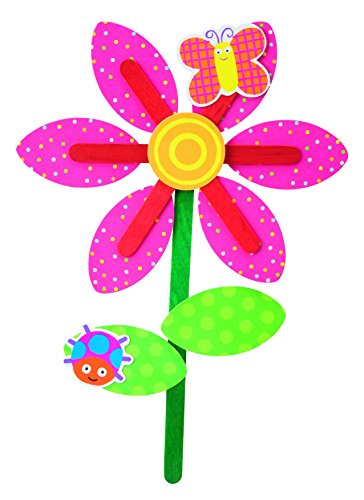 ALEX Toys Little Hands Pop Stick Art Craft Kit, Create Cute Animal and Flower Puppets, Allows Children to be Creative and Use their Imagination, For Ages 3 and up