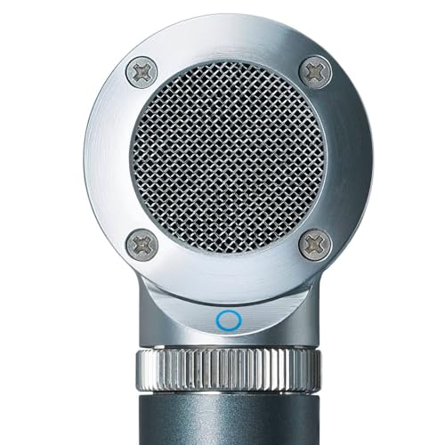 Shure BETA 181/BI Ultra-Compact Small-Diaphragm Side-Address Versatile Condenser Microphone for Instruments with Interchangeable Polar Pattern Capsule Options, 3-pin XLR Connector - Bidirectional