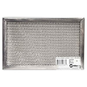 miller 241218 filter, al mesh 2 layers 11.750 x 7.590 (mwx)