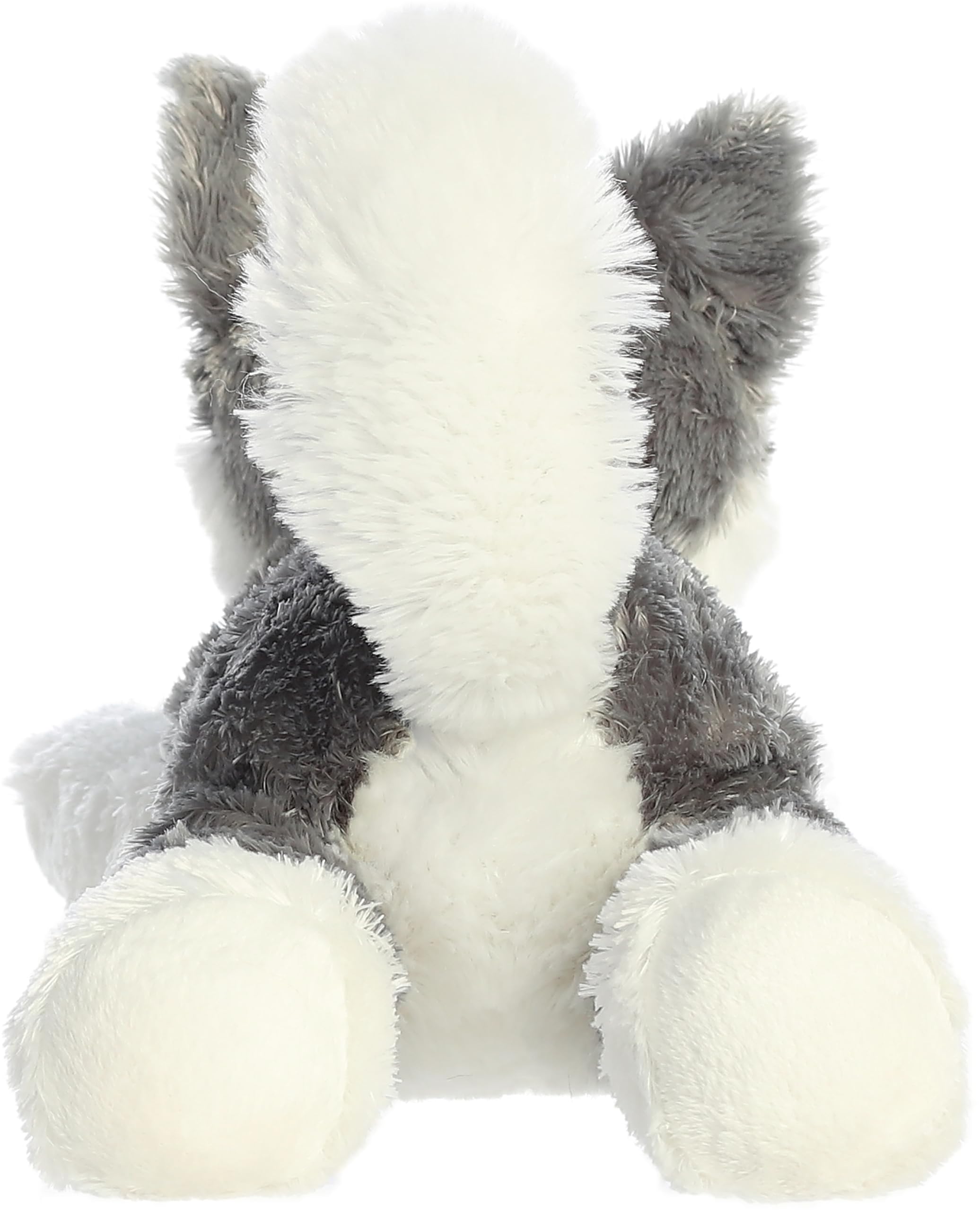 Aurora® Adorable Flopsie™ Shadow™ Stuffed Animal - Playful Ease - Timeless Companions - Gray 12 Inches