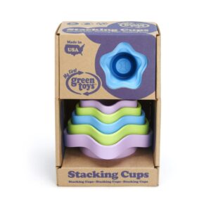 Green Toys Stacking Cups, Purple/Blue/Green