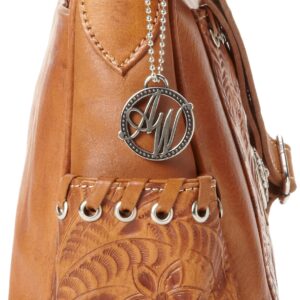 American West Leather Harvest Moon All Access Bag