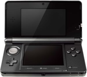 nintendo 3ds handheld console - cosmos black