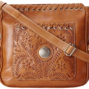 American West Leather Harvest Moon All Access Bag