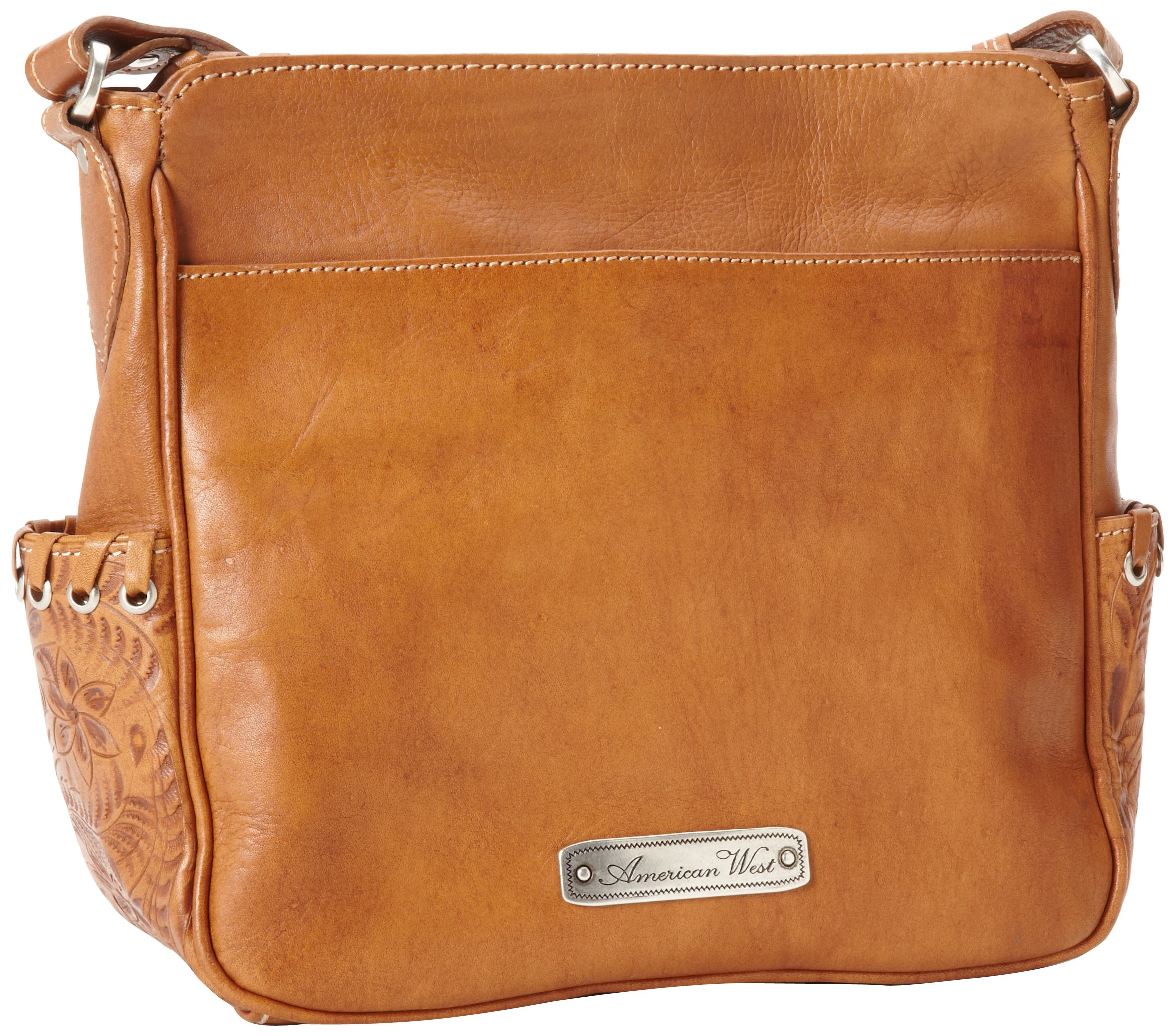 American West Leather Harvest Moon All Access Bag