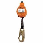 miller titan by honeywell tfl-1/11ft fall limiter with steel twist-lock carabiner