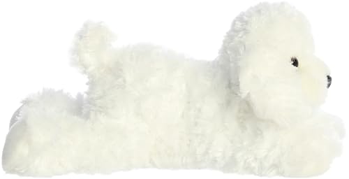 Aurora® Adorable Flopsie™ Bonita™ Stuffed Animal - Playful Ease - Timeless Companions - White 12 Inches