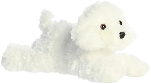 Aurora® Adorable Flopsie™ Bonita™ Stuffed Animal - Playful Ease - Timeless Companions - White 12 Inches