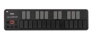 korg, 25-key midi controller (nanokey2bk),black