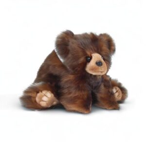 Bearington Huggy Ben Plush Stuffed Animal Brown Grizzly Bear, 19"