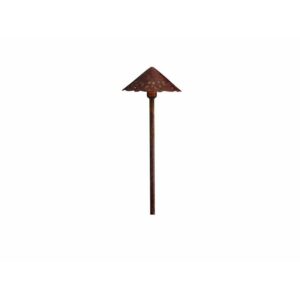 Kichler 15471TZT Cast Aluminum Hammered Roof, Textured Tannery Bronze, 12V