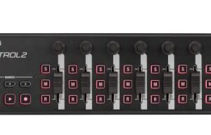 Korg nanoKONTROL2 Slim-Line USB Control Surface, Black