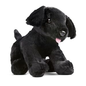 melissa & doug benson black lab - stuffed animal puppy dog - extra large, plush, black dog for ages 3+