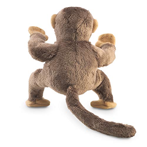 Folkmanis Mini Monkey Finger Puppet , Brown