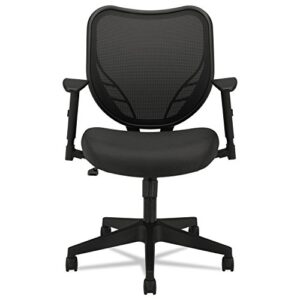 HON High Back Task Chair - Mesh Back Office Chair for Computer Desk, Black (HVL551)