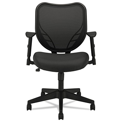 HON High Back Task Chair - Mesh Back Office Chair for Computer Desk, Black (HVL551)