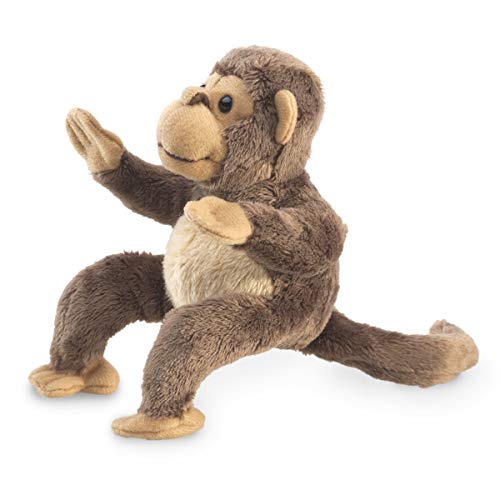 Folkmanis Mini Monkey Finger Puppet , Brown