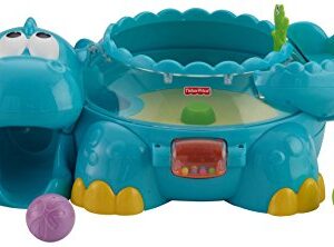 Fisher-Price Baby Crawling Toy, Poppity Pop Musical Dino Ball-Popper with Sounds for Infants Ages 6+ Months, Blue