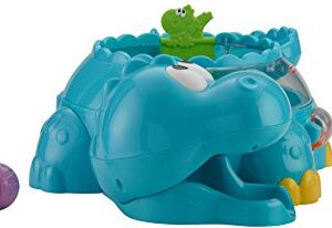 Fisher-Price Baby Crawling Toy, Poppity Pop Musical Dino Ball-Popper with Sounds for Infants Ages 6+ Months, Blue