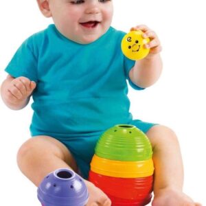 Fisher Price K7166 Stack & Roll Cups Toy